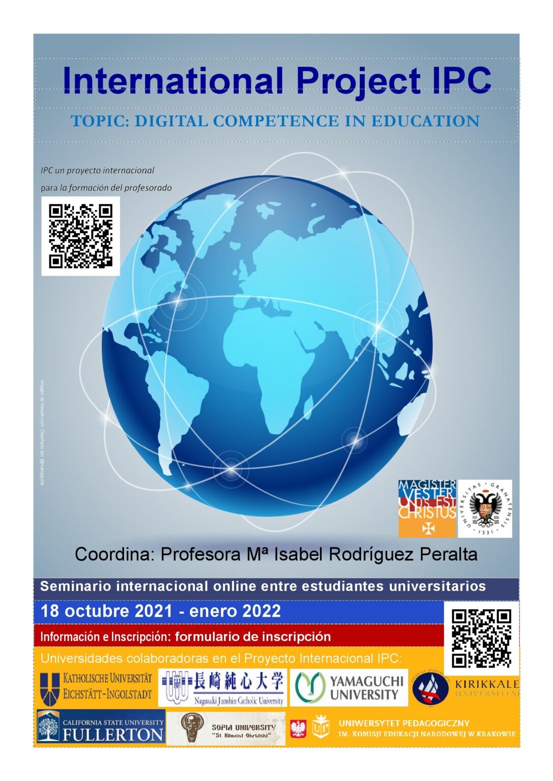 Nueva convocatoria del International Project IPC - Centro de Magisterio ...