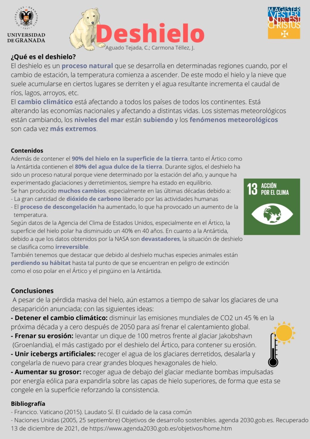 El compromiso del CMLI con los ODS - Centro de Magisterio La Inmaculada