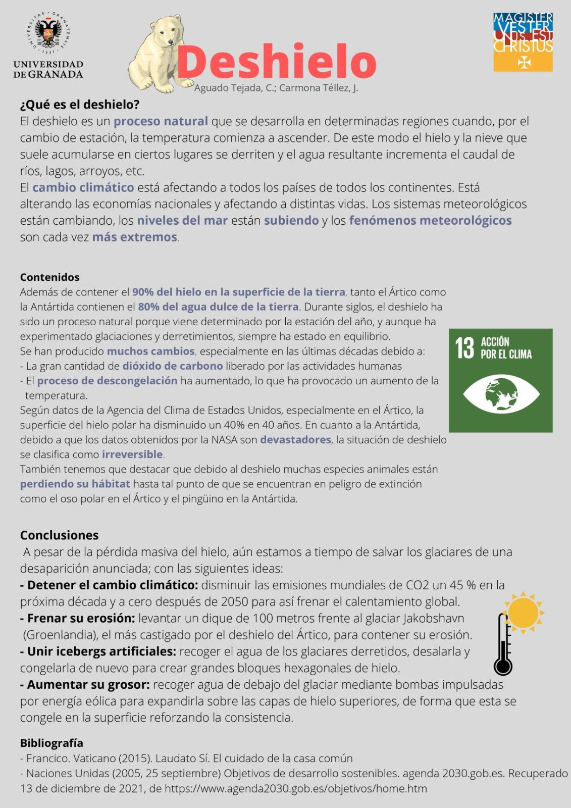 El compromiso del CMLI con los ODS - Centro de Magisterio La Inmaculada