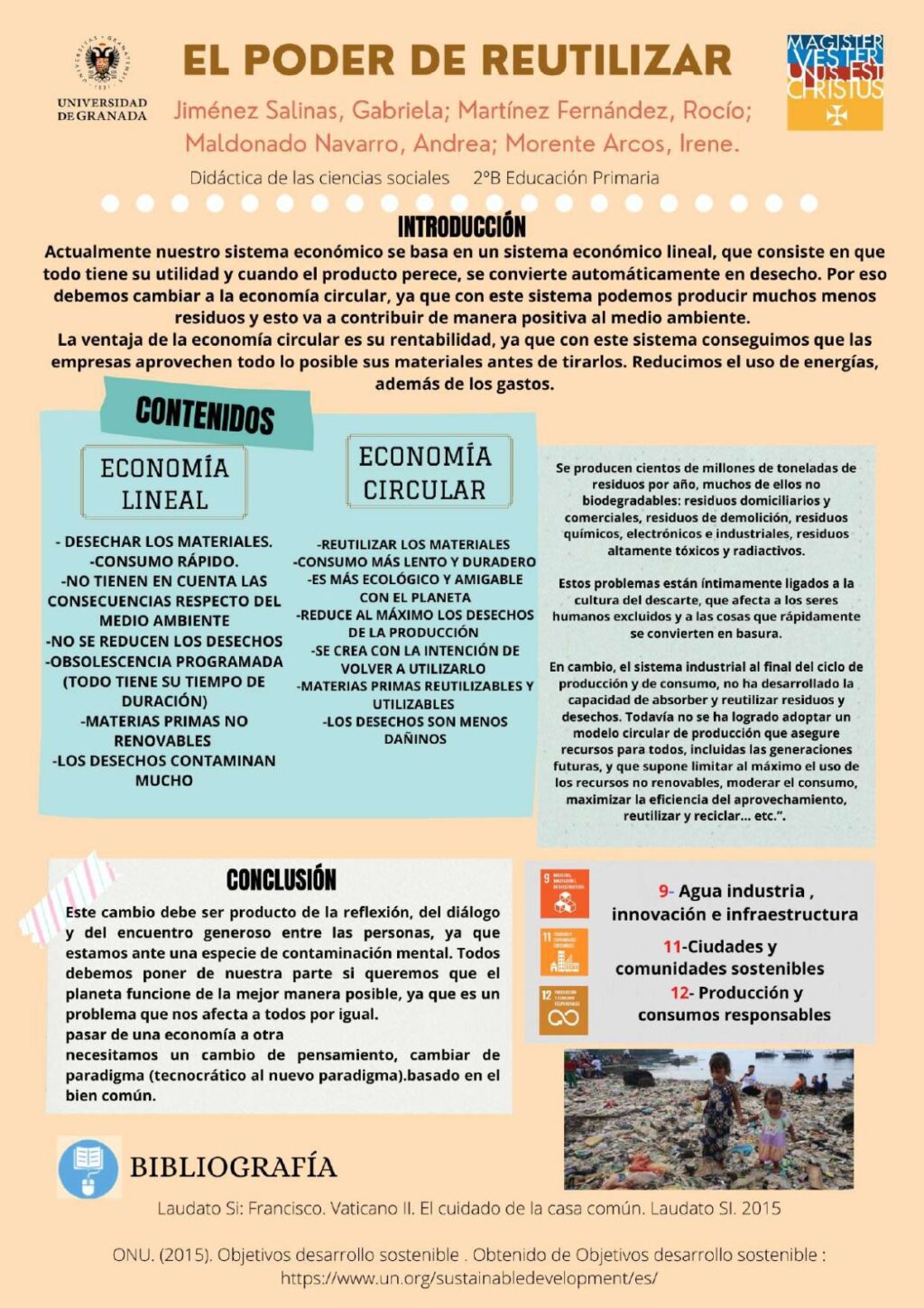 El compromiso del CMLI con los ODS - Centro de Magisterio La Inmaculada