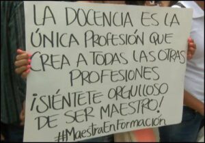 La docencia es la única profesión que crea a todas las otras - CMLI